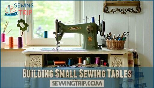 Small Sewing Machine Table Project: 25+ DIY Plans & Space-Saving Ideas
