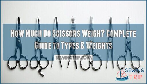 How Much Do Scissors Weigh? Complete Guide to Types & Weights