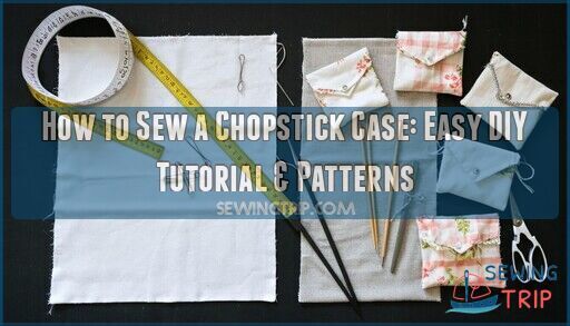 How to Sew a Chopstick Case: Easy DIY Tutorial & Patterns