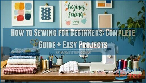 How to Sewing for Beginners: Complete Guide + Easy Projects