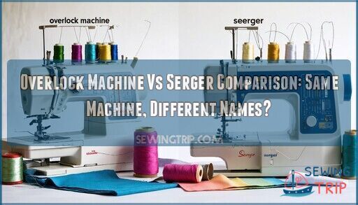Overlock Machine Vs Serger Comparison: Same Machine, Different Names?