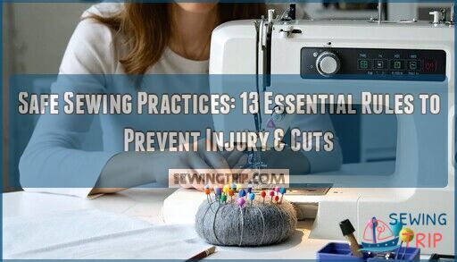 Safe Sewing Practices: 13 Essential Rules to Prevent Injury & Cuts