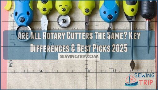 Are All Rotary Cutters The Same? Key Differences & Best Picks 2025