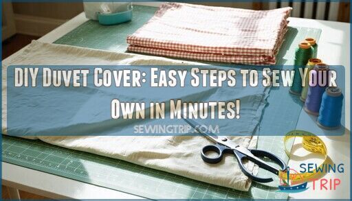 DIY Duvet Cover: Easy Steps to Sew Your Own in Minutes!
