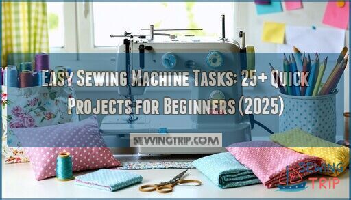 Easy Sewing Machine Tasks: 25+ Quick Projects for Beginners (2025)