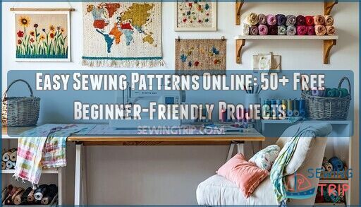 Easy Sewing Patterns Online: 50+ Free Beginner-Friendly Projects