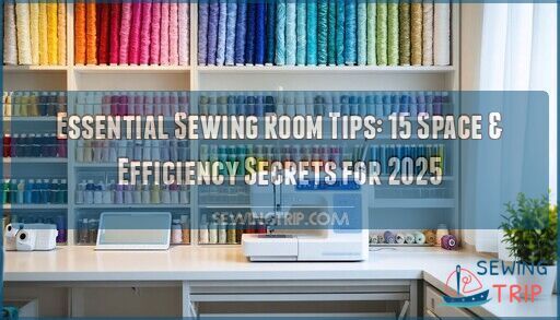 Essential Sewing Room Tips: 15 Space & Efficiency Secrets for 2025