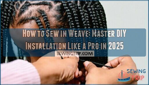 How to Sew in Weave: Master DIY Installation Like a Pro in 2025