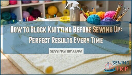How to Block Knitting Before Sewing Up: Perfect Results Every Time
