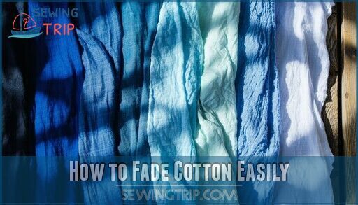 How to Fade Cotton Fabric Easily: 5 Simple Methods That Work