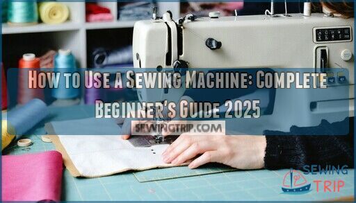 How to Use a Sewing Machine: Complete Beginner's Guide 2025