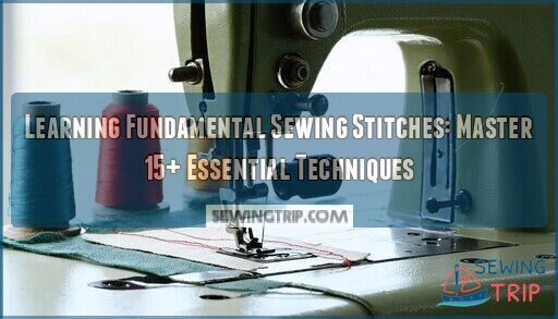 Learning Fundamental Sewing Stitches: Master 15+ Essential Techniques