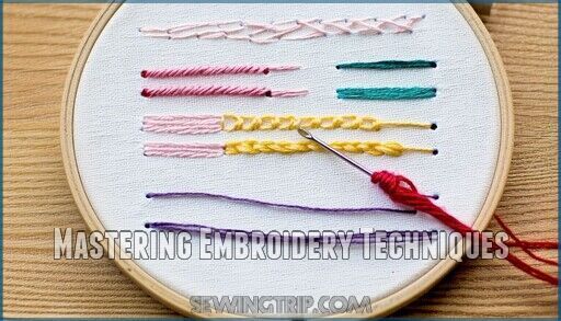 Beginner Embroidery Stitches Guide: Master 9 Essential Techniques