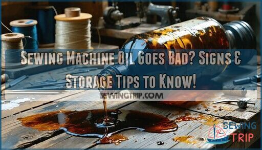 Sewing Machine Oil Goes Bad? Signs & Storage Tips to Know!