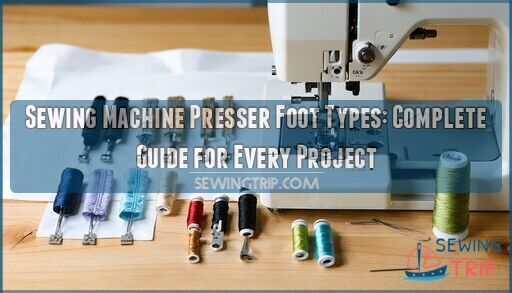 Sewing Machine Presser Foot Types: Complete Guide for Every Project