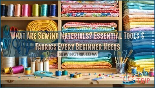 What Are Sewing Materials? Essential Tools & Fabrics Every Beginner Needs