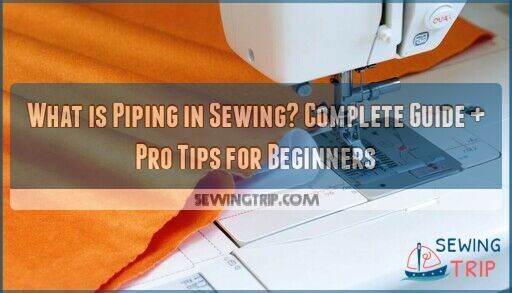 What is Piping in Sewing? Complete Guide + Pro Tips for Beginners