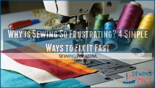 Why is Sewing So Frustrating? 4 Simple Ways to Fix It Fast