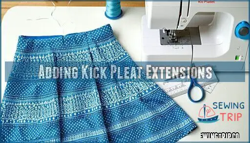 How to Sew a Kick Pleat: Step-by-Step Pattern, Sewing, and Pro Tips