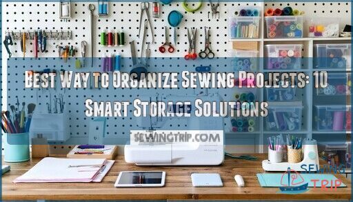 Best Way to Organize Sewing Projects: 10 Smart Storage Solutions