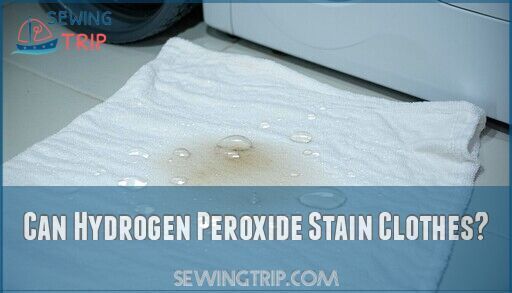 Does Hydrogen Peroxide Stain Clothes? (Complete Safety Guide)