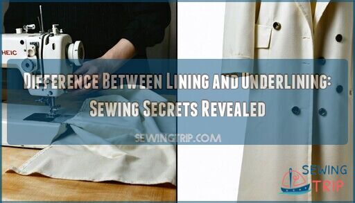 Difference Between Lining and Underlining: Sewing Secrets Revealed