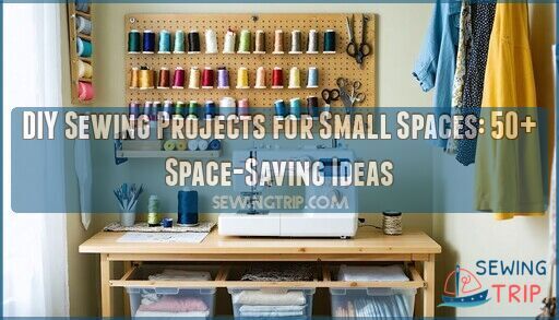 DIY Sewing Projects for Small Spaces: 50+ Space-Saving Ideas