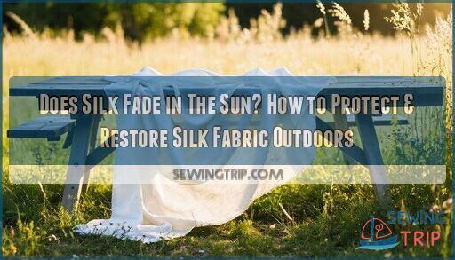 Does Silk Fade in The Sun? How to Protect & Restore Silk Fabric Outdoors