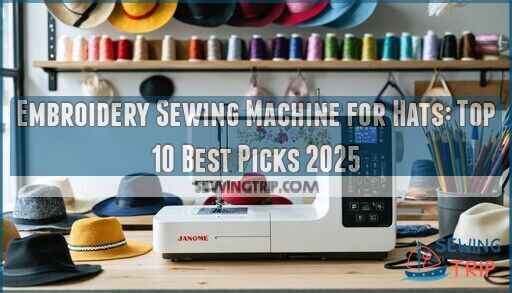 Embroidery Sewing Machine for Hats: Top 10 Best Picks 2025
