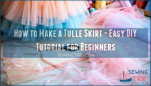How to Make a Tulle Skirt - Easy DIY Tutorial for Beginners