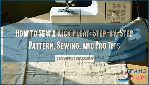 How to Sew a Kick Pleat: Step-by-Step Pattern, Sewing, and Pro Tips
