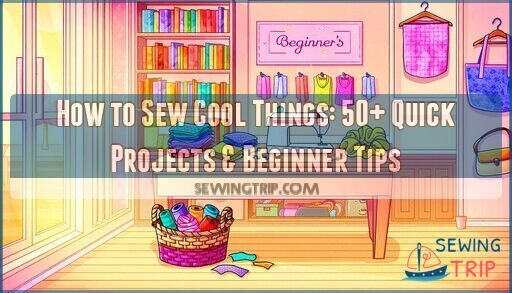 How to Sew Cool Things: 50+ Quick Projects & Beginner Tips