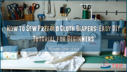 How to Sew Prefold Cloth Diapers: Easy DIY Tutorial for Beginners