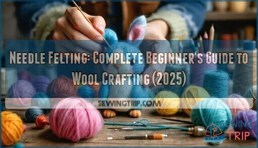 Needle Felting: Complete Beginner's Guide to Wool Crafting (2025)