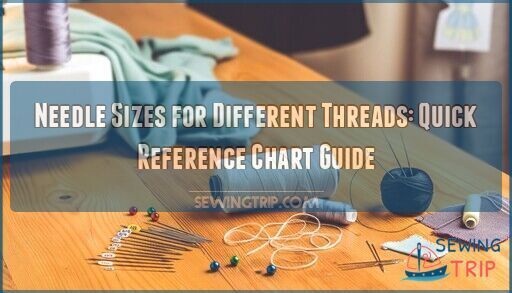 Needle Sizes for Different Threads: Quick Reference Chart Guide