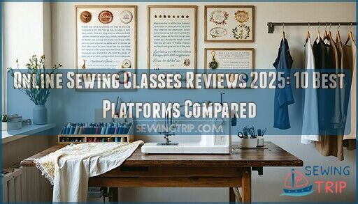 Online Sewing Classes Reviews 2025: 10 Best Platforms Compared