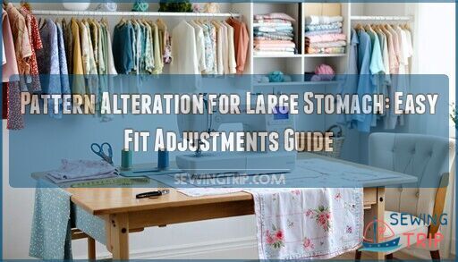 Pattern Alteration for Large Stomach: Easy Fit Adjustments Guide