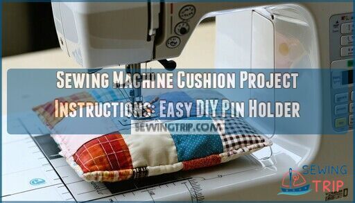 Sewing Machine Cushion Project Instructions: Easy DIY Pin Holder