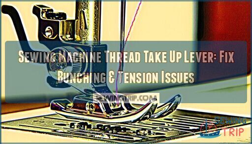 Sewing Machine Thread Take Up Lever: Fix Bunching & Tension Issues