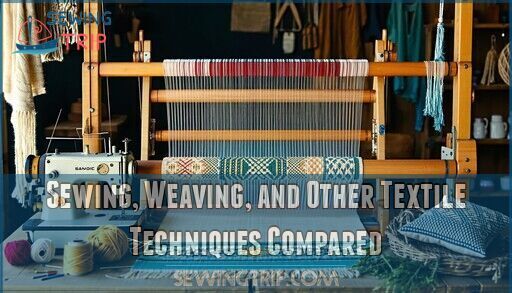 How Do Sewing and Weaving Difference: Complete Guide to Textile Crafts