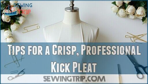 How to Sew a Kick Pleat: Step-by-Step Pattern, Sewing, and Pro Tips