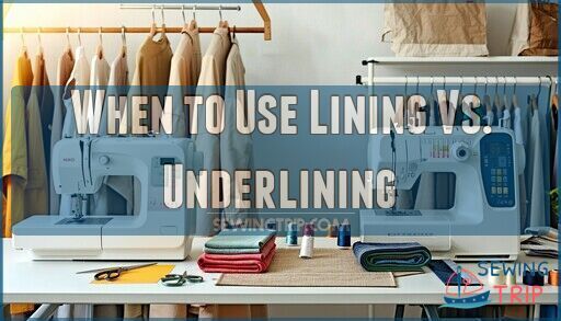 Difference Between Lining and Underlining: Sewing Secrets Revealed