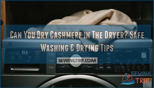 Can You Dry Cashmere in The Dryer? Safe Washing & Drying Tips