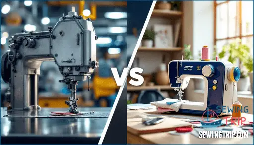 Industrial Vs. Domestic Sewing Machine: Key Differences, Features & Uses