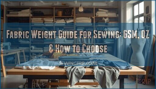 Fabric Weight Guide for Sewing: GSM, OZ & How to Choose