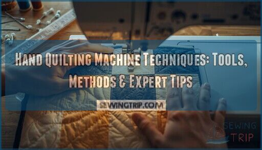 Hand Quilting Machine Techniques: Tools, Methods & Expert Tips