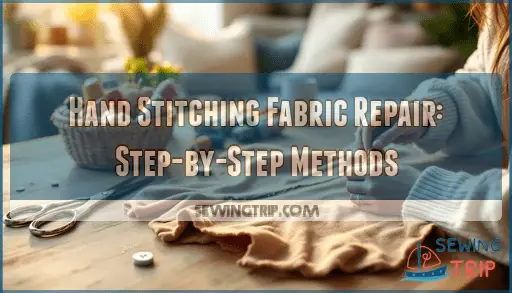 Hand Stitching Fabric Repair: Step-by-Step Methods