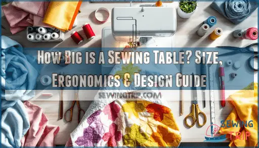 How Big is a Sewing Table? Size, Ergonomics & Design Guide