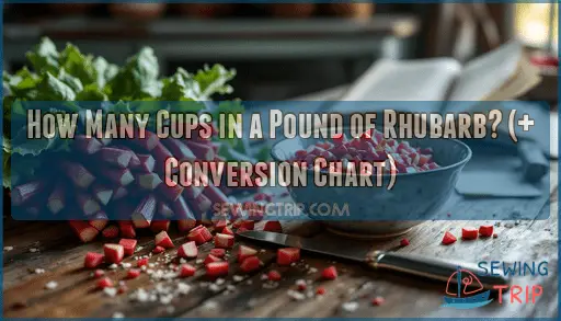 How Many Cups In A Pound Of Rhubarb
