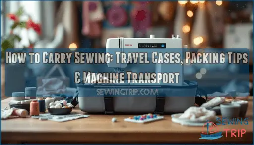 How to Carry Sewing: Travel Cases, Packing Tips & Machine Transport